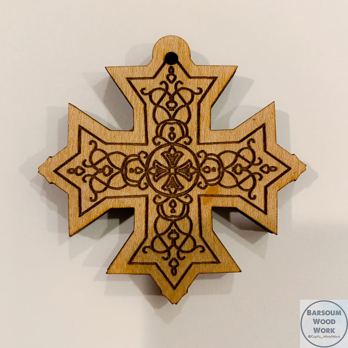 Coptic Cross (Design 1) – CopticWoodWork